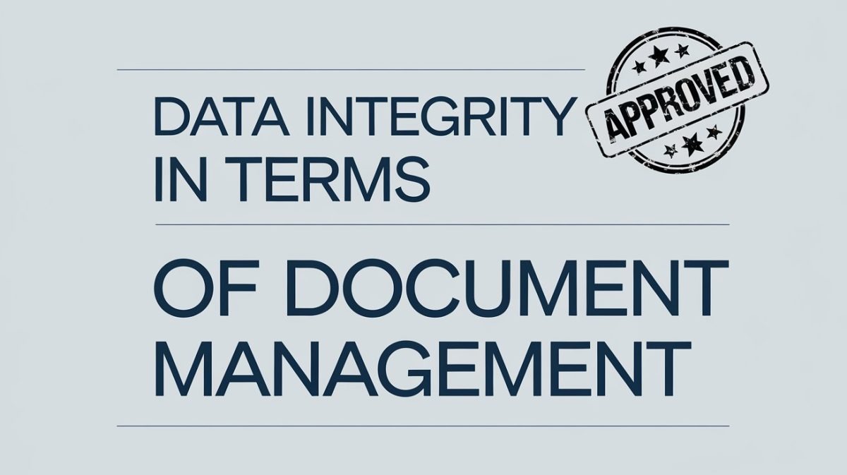 EDRMS Best Practices for Data Integrity
