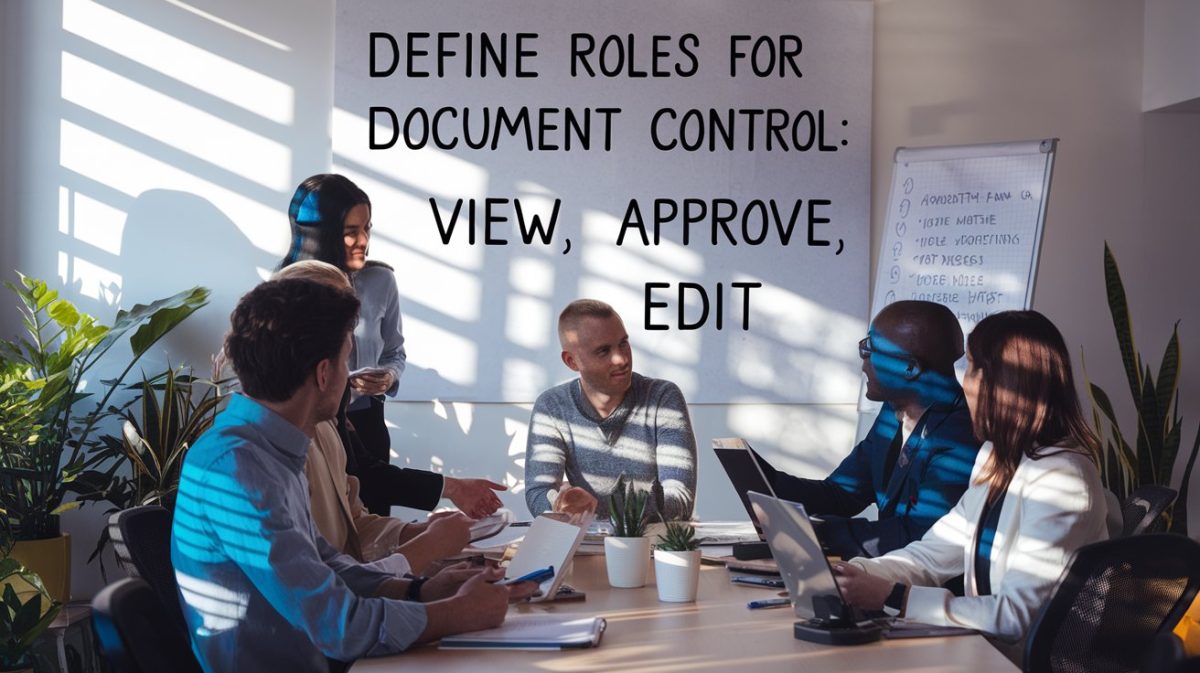 Define Roles in Document Control - Defining roles in Document Control