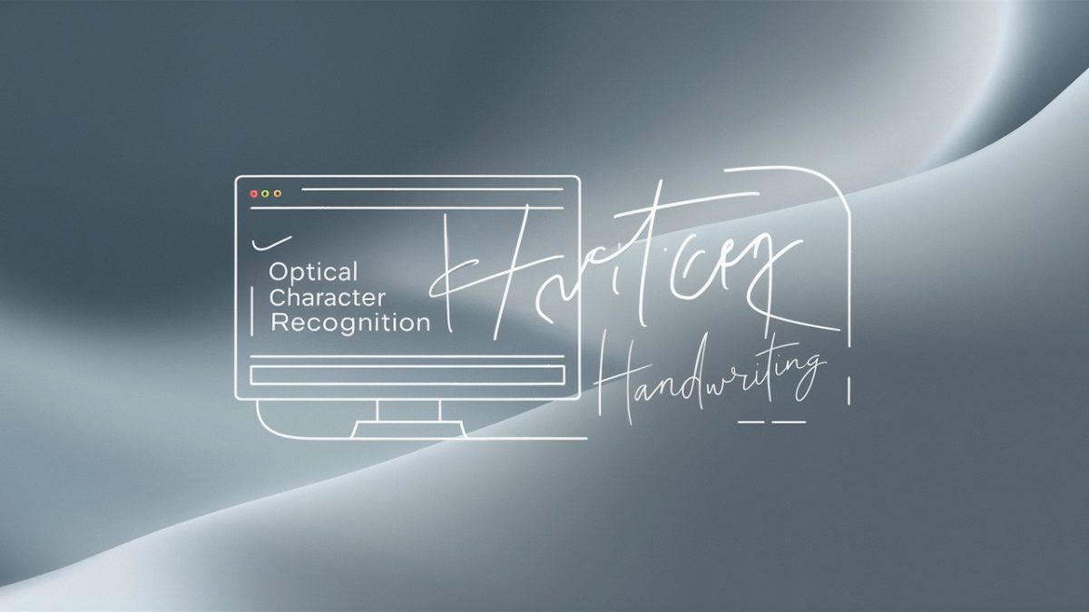 Optical Character Recognition For Handwriting