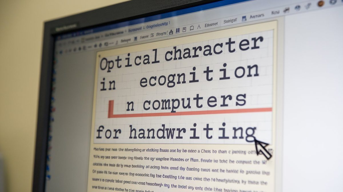 Optical Character Recognition For Handwriting